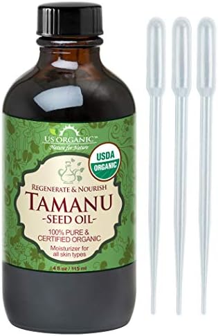 US Organic Tamanu Oil, USDA Certified Organic, 100% Pure Virgin Cold ...