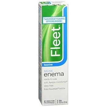Amazon.com: Fleet Enema 4.5 Oz Regular (Pack of 6): Health & Personal Care