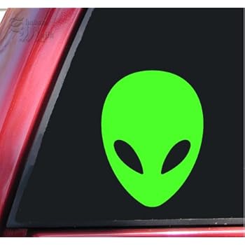 Amazon.com: Reddit Alien Car Window Vinyl Decal Sticker 4" Tall (Color ...