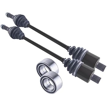 Amazon.com: East Lake Axle rear cv axles & wheel bearings set ...