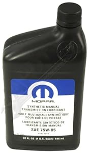 Amazon.com: OEM Mopar 4874459 Gear Lube Synthetic Manual Transmission ...