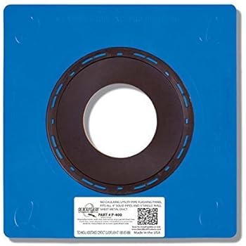 Quickflash Plumbing Flashing Panel -P-300 - Roof Flashing - Amazon.com