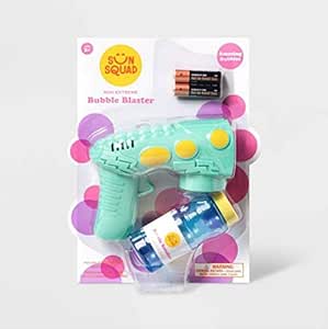 Amazon.com: Sun Squad Mini Extreme Bubble Blaster Blue [Light]: Toys ...
