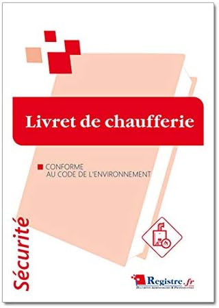 Livret de Chaufferie - M054: Amazon.fr: Fournitures de bureau