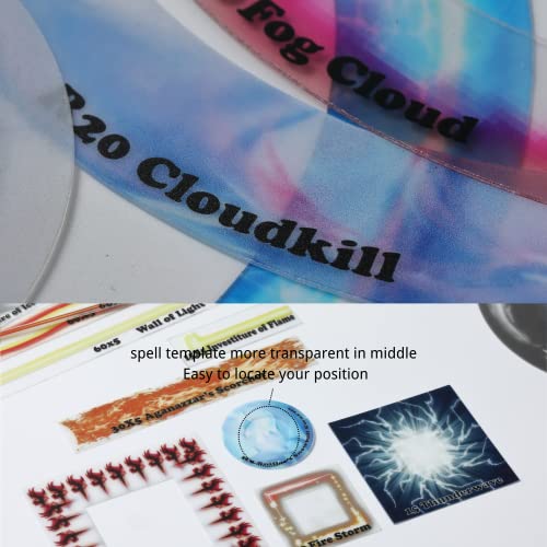 DND Accessories AOE Spell Effect Template D&D 5E Area of Effect Damage ...