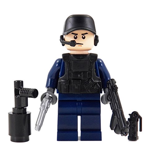 Hardline Engineer (SWAT) - Custom LEGO Minifigure - Want It All