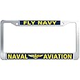 Amazon.com: Fly Navy Naval Aviation License Plate Frame : Automotive
