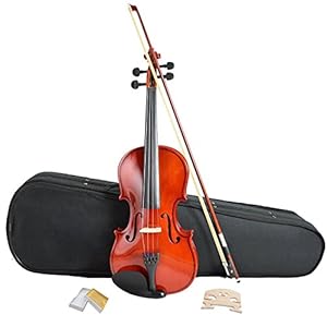 Oypla Full Size 4/4 Acoustic Violin Set With Case, Bow & Rosin: Amazon ...