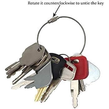 Amazon.com: Construction Equipment Master Keys Set-Ignition Key Ring ...