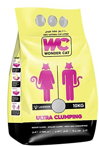 Wonder Cat Ultra-Clumping Cat Litter with Lavender Scent - 10 kg price ...