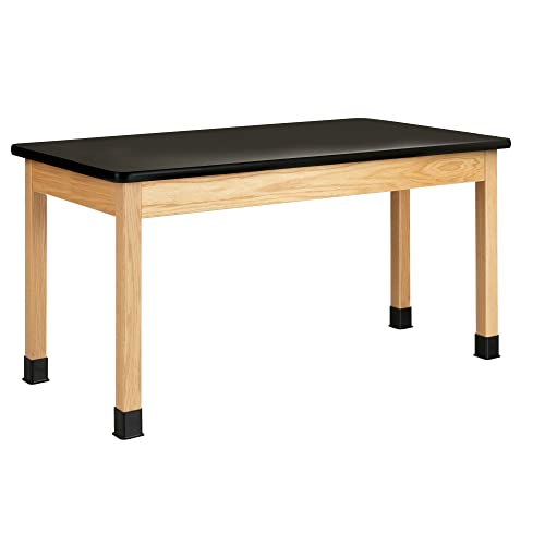 Diversified Spaces School Classroom Science Lab Table, Black ChemGuard ...