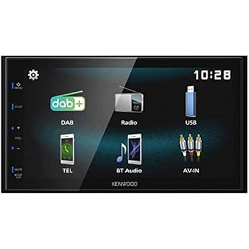 Amazon.com: Kenwood DMX125BT Digital Multimedia Receiver (Renewed ...