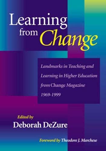 Learning from Change: Landmarks in Teaching and Learning in Higher ...