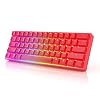 HK Gaming GK61 Mechanical Gaming Keyboard 60 Percent | 61 RGB Rainbow ...