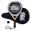 Padel Racket A1-Series, Plai Paddle Tennis Racket with Carbon Fiber ...