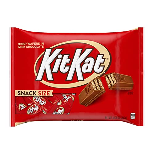 Kit Kat Milk Chocolate Wafer Snack Size Candy Bars, Individually ...