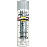 Rust-Oleum 1685830 1600 System Galvanizing Compound Spray Paint, 14 ...