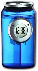 Amazon.com: Water Powered Clock in Soda Can Shape - Blue : Home & Kitchen