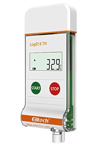 Elitech LogEt 8 Temperature Data Logger Reusable Temperature Recorder ...