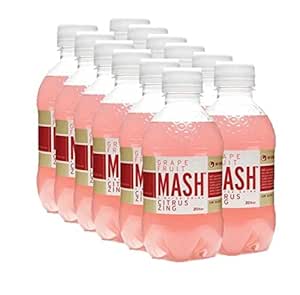 Amazon.com : MASH 20 oz. Grape Fruit + Citrus Zing 12pack : Soft Drinks ...
