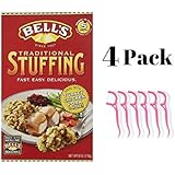 Amazon.com : Bells Mix Ready Mixed Stuffing, 16-Ounce : Snack Party ...
