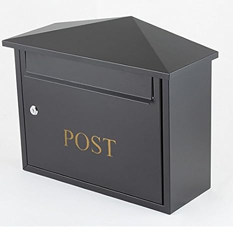 Large Black Stylish Post Box Letter Catcher 1: Amazon.co.uk: DIY & Tools
