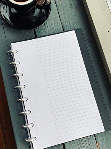 Eleven Discs Discbound Paper, Junior Size Margin Ruled Sheets - Premium ...