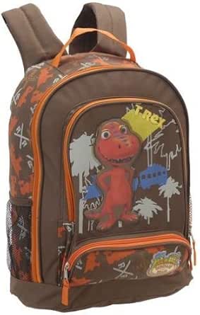 Amazon.com: Dinosaur Train 16 inch T-Rex Brown Backpack: Childrens ...