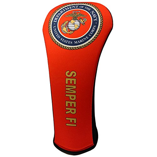 USMC Marine Corps golf club head cover available in 3 sizes drive ...