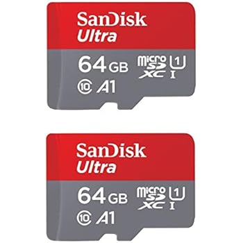 Amazon.com: Sandisk Ultra PLUS 64GB MicroSDXC UHS-I Card with Adapter 100MB/s Class 10 U1 A1