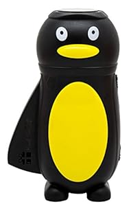 Penguin Shaped Dynamo LED Flashlight Torch - eco friendly PP-Penguin ...