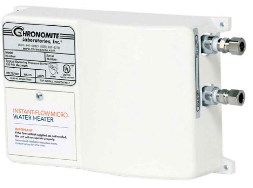 Buy Chronomite M 20L 208 HTR 104F 208 Volt 20 Amp Instant Flow Micro Low Flow Tankless Water 