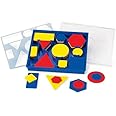 Amazon.com: hand2mind Plastic Attribute Blocks Student Kit, Geometry ...
