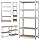 Yaheetech Heavy Duty 5 Tier Metal Storage Shelf Racking Boltless Garage ...