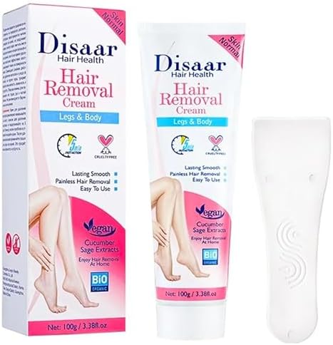 DISAAR Beauty Hair Removal Cream with Lemon and Sage Extract 100 g ...
