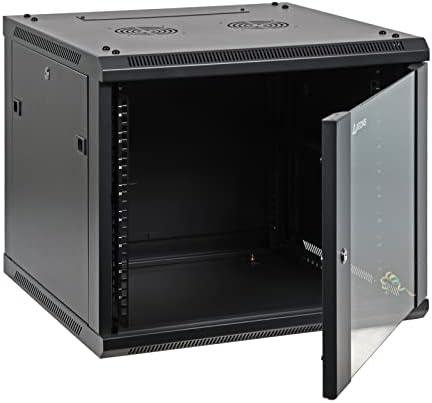 AEONS 9U Professional Wall Mount Network Server Cabinet Enclosure 19 ...