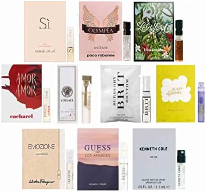 Women's Designer Fragrance sampler set - 11 All High End Perfume Vials ...
