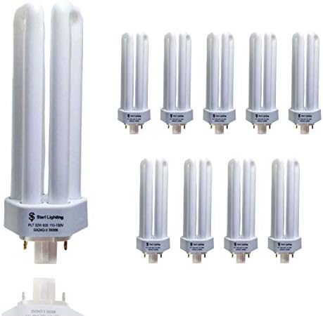 Sterl Lighting – 32 Watt PLT CFL Triple Tube Light Bulb 4 Pin 32W 835 GX24Q-3 for Wall Sconces ...