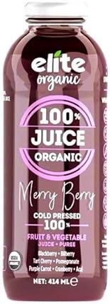 Elite Organic 100% Cold Pressed Merry Berry Juice 414 ml price in UAE ...