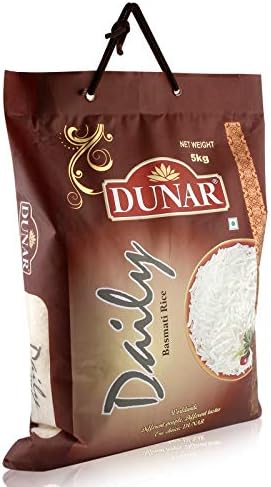 Dunar Basmati Rice - 5 kg price in UAE | Amazon UAE | kanbkam