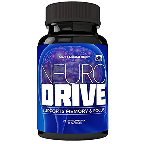 NeuroDrive Premium Brain Health and Focus Supplement, Memory and Mental ...