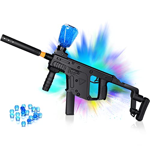 Gel Ball Launcher Blaster Toy, Large Automatic Rapid Splatter Ball ...