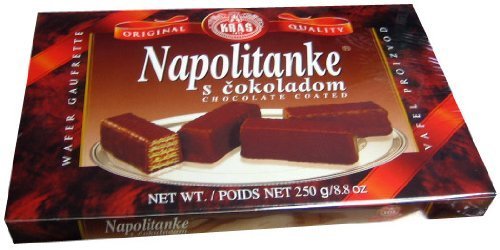 Amazon.com: Kras Napolitanke Hazelnut -Cream Wafers ( 11.64oz / 330g )