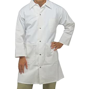 UltraSource Long Sleeve Smock/Lab Coat, Unisex, Small, White: Amazon.ca ...