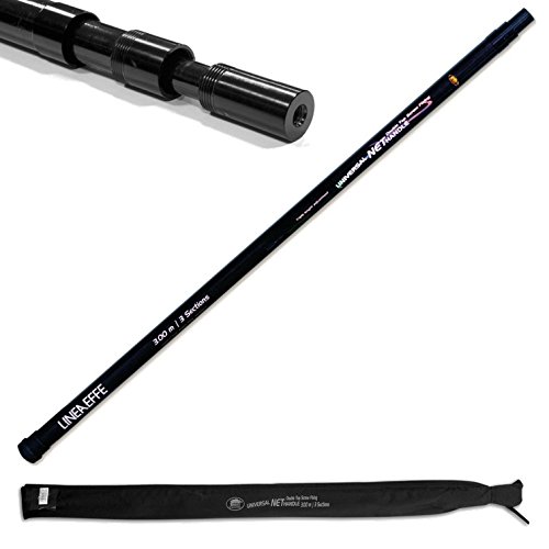 Lineaeffe NEW 3m Landing Net Handle 3m Telescopic 3 Section Carp ...