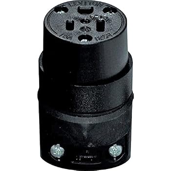 Leviton 515PR 6 Pack Rubber Back 3Wire 2 Pole Straight Blade Ground ...