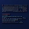 EPOMAKER AKKO Starry Night 185 Keys OSA Profile PBT Keycaps Set for ...