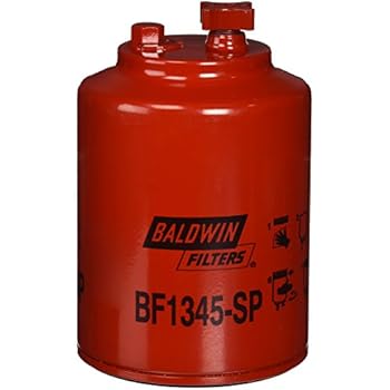 Amazon.com: Baldwin Heavy Duty BF1345-SP Fuel Filter,6-9/16 x 4-1/4 x 6 ...