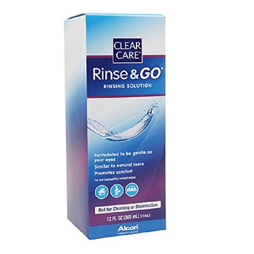 Price tracking for: Clear Care Rinse & Go Rinsing Solution 12 oz. (2 ...