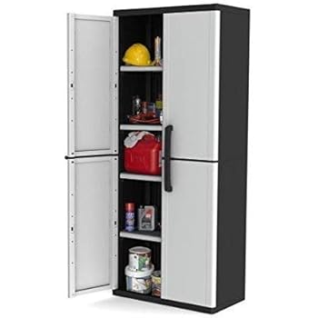 Armario Estante De Plástico Keter Space Winner Con 4 Repisas ...